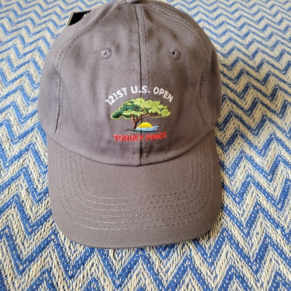 usga | Accessories | 21st Us Open Torrey Pines Golf Cap Unisex Gray ...